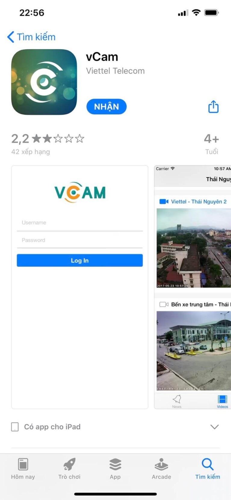 Giới thiệu ứng dụng VCam Viettel và hướng dẫn cách cài đặt